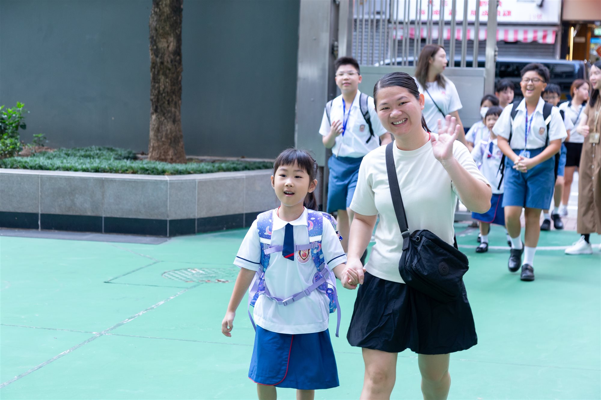 保良局陳南昌夫人小學 │ 開學日