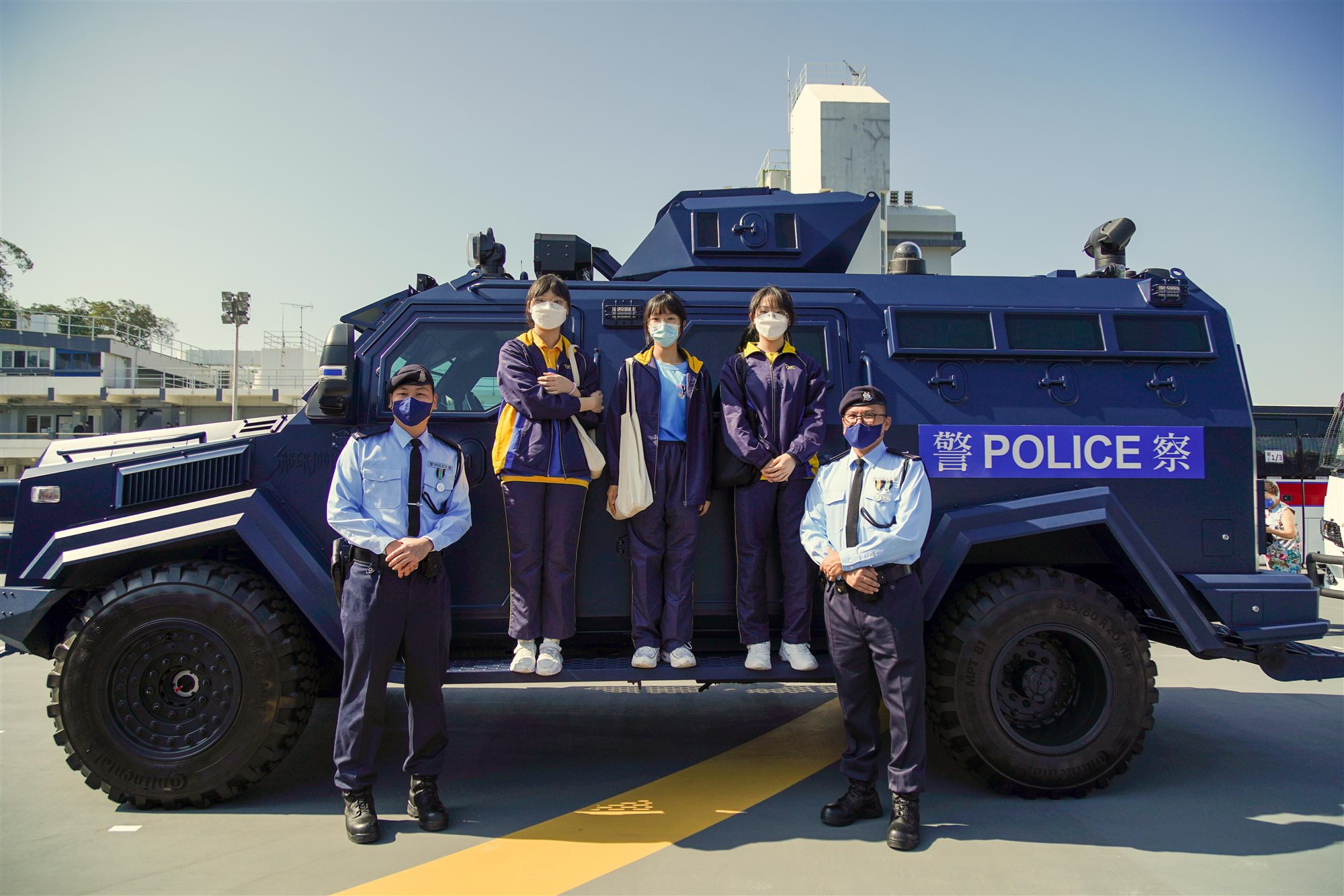 參觀「機動部隊基地」畢業禮