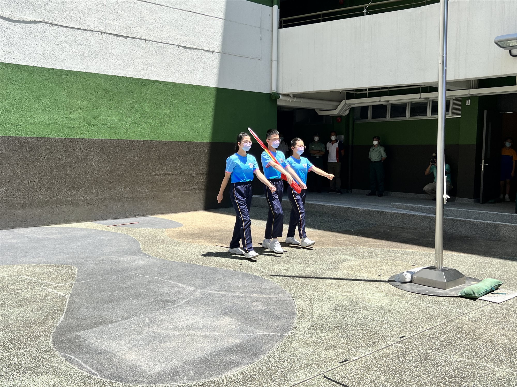 香港青少年升國旗儀式比賽